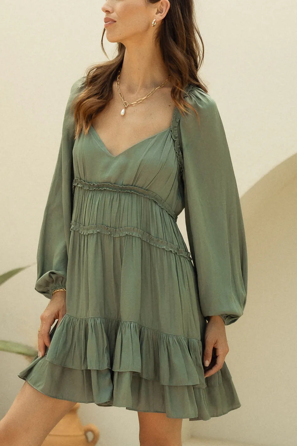 Xena Mini Dress In Teal Final Sale Böhme