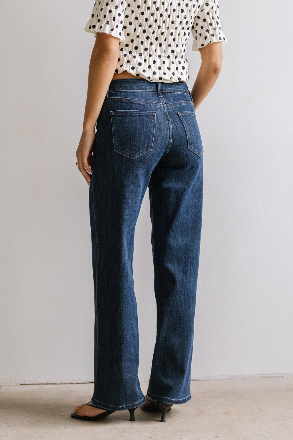 Terry Wide Leg Jeans